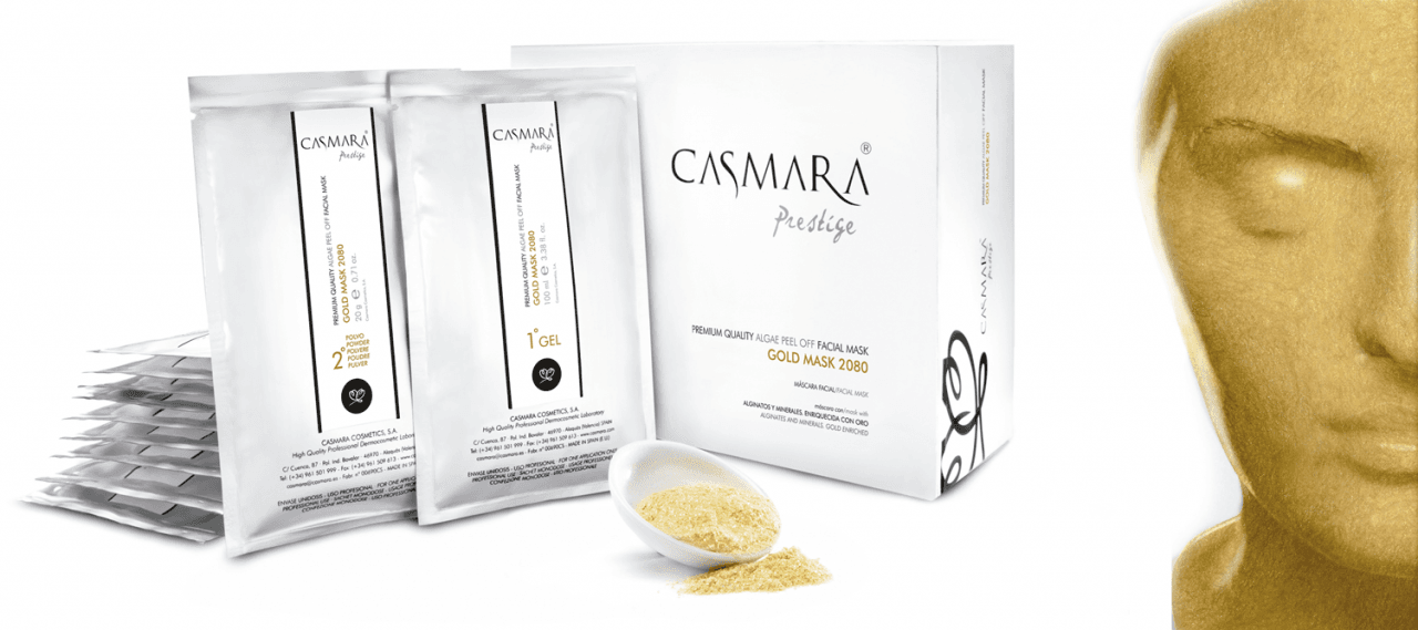 Пластични маски Casmara -GOLD MASK - Kaleon Plaza Derm